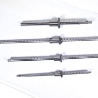 China High Precision Rolled Thread Ball Screws Low Friction CNC Machine Ball Screw 10mm 160mm for sale