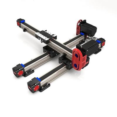 China Precision And Performance Customized Stroke 50-4000mm XYZ 3-Axis CNC Gantry Robot Linear Module for sale