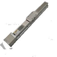 China High-Speed Response 200W Motor Output Timing Belt Linear Stage with 45N Rated Thrust and 25×5 Timing Belt for sale