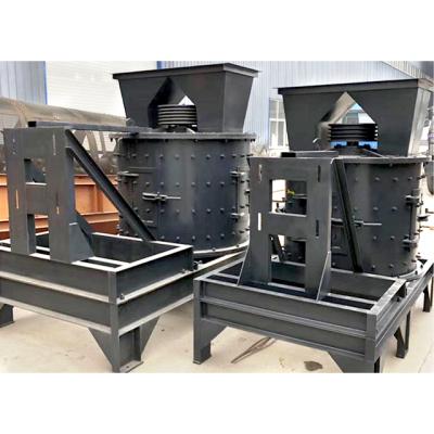 China Hammer Stone Impact Complex Compound Crusher / Vertical Shaft Stone Sand Combination Crusher for sale