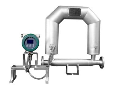 China U-Type Coriolis Gas Flow Meter with -200°C to 300°C Temperature Range for Mass Flow Rate Measurement for sale