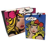 China Custom Logo Paper Bags 12x7x16cm to 27x10x21cm with Eco-Friendly Kraft Paper and Multiple Printing Options for sale