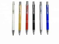China Roller Metal Souvenir Blue Metal Pen with Custom Logo - Premium Corporate Gift Writing Instrument for sale