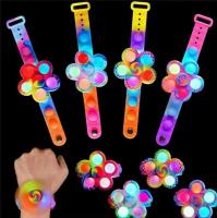 China Creative Rotating Bracelet - 8mm Width, 6.5-8 Inch Adjustable Sizes with 360-Degree Rotation Mechanism for sale