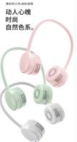 China Portable Handheld Neck Fan with 3 Speed Settings, 150-250g Lightweight Design, 4-8 Hour Battery Life for sale