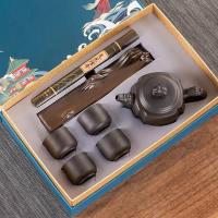 China Professional Tea Set with 1.2L Porcelain Teapot and 180ml Cups - Commercial Grade for Restaurants & Hospitality for sale