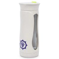 China Custom Eco-Friendly Straw Water Bottle 500ml with Transparent Window and Sustainable Materials for sale