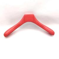 China Premium Leather Hangers 17-inch Width with 5kg Capacity - High Quality Garment Protection Hangers for sale