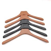China Premium Leather Hangers 17-inch Width with 5kg Capacity - High Quality Garment Protection Hangers for sale