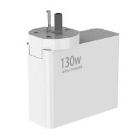 China 130W GaN Fast Charger with Multi-Port Design for Laptops and Mobile Devices for sale