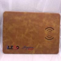 China Full Color Custom Mouse Pad with Wireless Charging - 280x220mm Size, 10W Qi Charging for Brand Promotion for sale