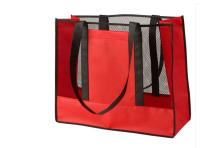 China Amazon Best-Selling Non-Woven Beach Tote Bag 15x16 Inches with 25 lb Capacity for Brand Promotion for sale