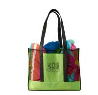 China Amazon Best-Selling Non-Woven Beach Tote Bag 15x16 Inches with 25 lb Capacity for Brand Promotion for sale