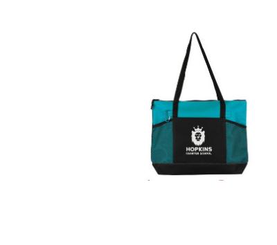 China 600D Polyester Zippered Tote Bag with Custom Branding for Corporate Promotions and Marketing for sale