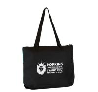 China 600D Polyester Zippered Tote Bag with Custom Branding for Corporate Promotions and Marketing for sale