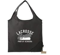 China Recycled Polyester RPET Foldable Shopper Tote - 100% Recycled Material for Custom Brand Promotion for sale