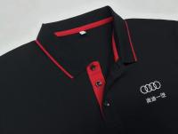 China Custom Embroidered Men's Work T-Shirts - Branded Corporate Uniforms with Professional Embroidery Options for sale
