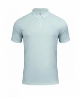 China Custom 100% Polyester Men Women Polo T-Shirt 5A Antibacterial Breathable Icy Fabric for sale