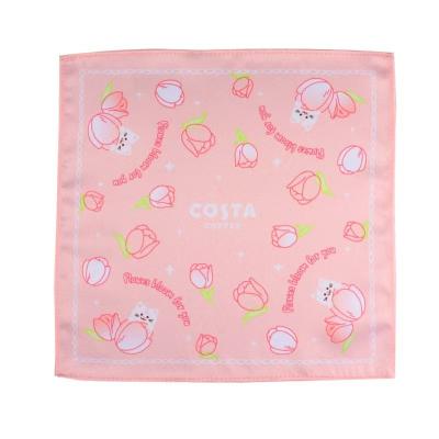 China GRS Certified RPET Bandana 22x22 Inches - Recycled Plastic Bottle Fabric with Custom Patterns for sale