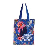 China Recycled Cotton Tote Bags 14x16 Inches - Eco-Friendly Promotional Bags with 25 lb Capacity and Custom Printing for sale
