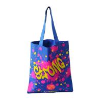 China Recycled Cotton Tote Bags 14x16 Inches - Eco-Friendly Promotional Bags with 25 lb Capacity and Custom Printing for sale