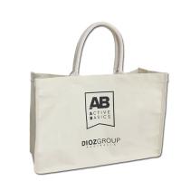China GOTS Certified Organic Cotton Tote Bags - Customizable 100% Organic Fabric for Sustainable Brand Promotion for sale