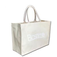 China GOTS Certified Organic Cotton Tote Bags - Customizable 100% Organic Fabric for Sustainable Brand Promotion for sale