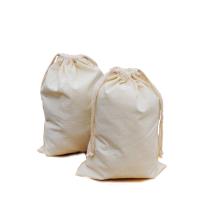China GOTS Certified Organic Cotton Drawstring Bags - 100% Organic Material, Multiple Sizes, Custom Branding Options for sale