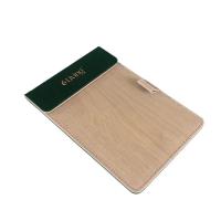 China GRS Certified Recycled Leather Folder - Sustainable Document Organizer with Custom Patterns & Colors for sale
