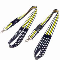 China Sustainable RPET Regenerated Polyester Lanyards - 20mm Width, 500g Load Capacity for ID Badges & Corporate Use for sale