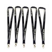 China Sustainable RPET Regenerated Polyester Lanyards - 20mm Width, 500g Load Capacity for ID Badges & Corporate Use for sale