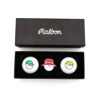 China Customizable Golf Ball Sets with Full Pattern & Color Personalization - Premium Quality in Elegant Black Packaging for sale