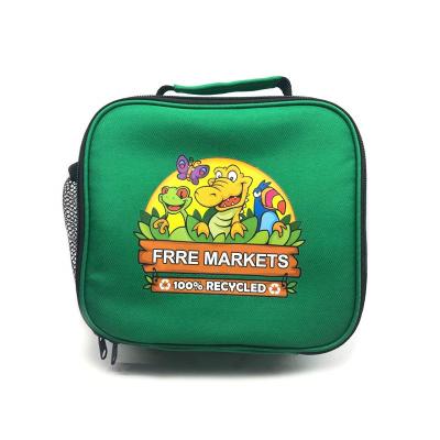 China GRS Recycled Insulated Lunch Bag 10L Eco Friendly Meal Tote for Work School Picnic for sale