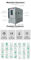 China CZ-UHA-80 Various Good Quality 400*500*400 Stability Test Weathering Test Humidity Control Chamber for sale