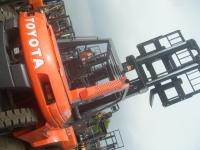 China JAPAN 7 tons TCM FD70 forklift used 3t 5t 10t 15t 20t 25t 30t white color good condition for sale