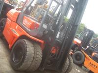 China JAPAN 7 tons TCM FD70 forklift used 3t 5t 10t 15t 20t 25t 30t white color good condition for sale