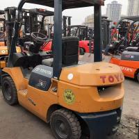 China JAPAN Made 2.5Ton Small Forklift Used Toyota FD25 Forklift for Machinery Repair Shops for sale