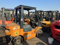 China JAPAN Made 2.5Ton Small Forklift Used Toyota FD25 Forklift for Machinery Repair Shops for sale