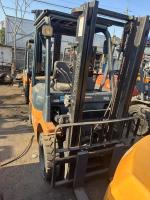 China JAPAN Made 2.5Ton Small Forklift Used Toyota FD25 Forklift for Machinery Repair Shops for sale