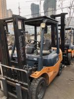 China JAPAN Made 2.5Ton Small Forklift Used Toyota FD25 Forklift for Machinery Repair Shops for sale