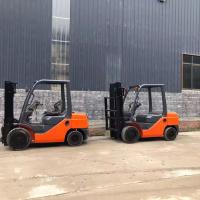 China 2012 Used Japan Toyota 3 Ton Forklift with 3 Mast Fork Lift and Automatic Manual Control for sale