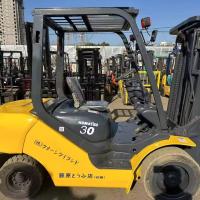 China Komatsu FD25 FD30 Diesel Forklift with 1.2M Fork Length and Side Shifter at Affordable for sale