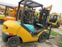 China JAPAN Manufactured 3 ton Komatsu FD30 Used Forklift with 1.2M Fork Length Affordable for sale