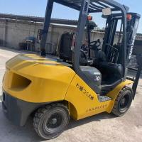 China Used Komatsu 3 Ton FD30 Diesel Forklift for Machinery Repair Shops in Shanghai Japan for sale