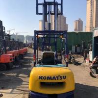 China Used Komatsu 3 Ton FD30 Diesel Forklifts with 2.6*1.2*2.8 Dimensions from Japan for sale