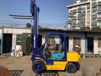 China Used Komatsu 3 Ton FD30 Diesel Forklifts with 2.6*1.2*2.8 Dimensions from Japan for sale