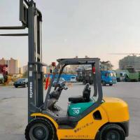 China 2012 KOMATSU FD30T-14 3 ton Used Diesel Forklift with Engine and Excellent Condition for sale