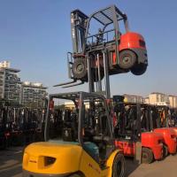 China 2012 Komatsu FD30 FD25 Container Forklift with Diesel Engine in Top Working Condition for sale