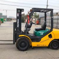 China Komatsu FD25 FD30 FD50 FD70 7 Ton Forklift with and 2.6*1.2*2.8 Overall Dimensions for sale