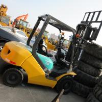 China Komatsu FD25 FD30 Diesel Forklift 2.5 Ton 3 Ton Used with Side Shifter at Reasonable for sale